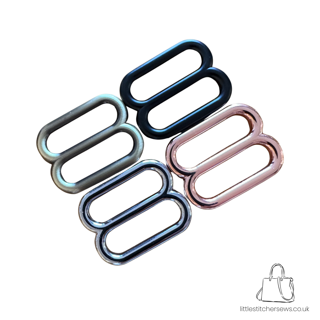 Tri-Glide Strap Sliders 1" (25mm) - Little Stitcher Sews