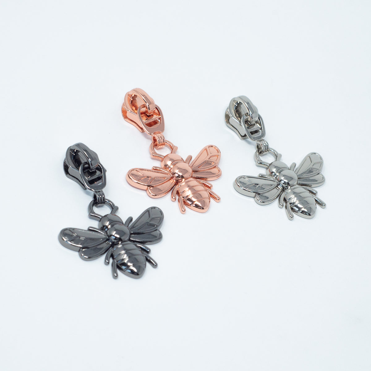 Bee Zipper Pulls Size #5 - Little Stitcher Sews