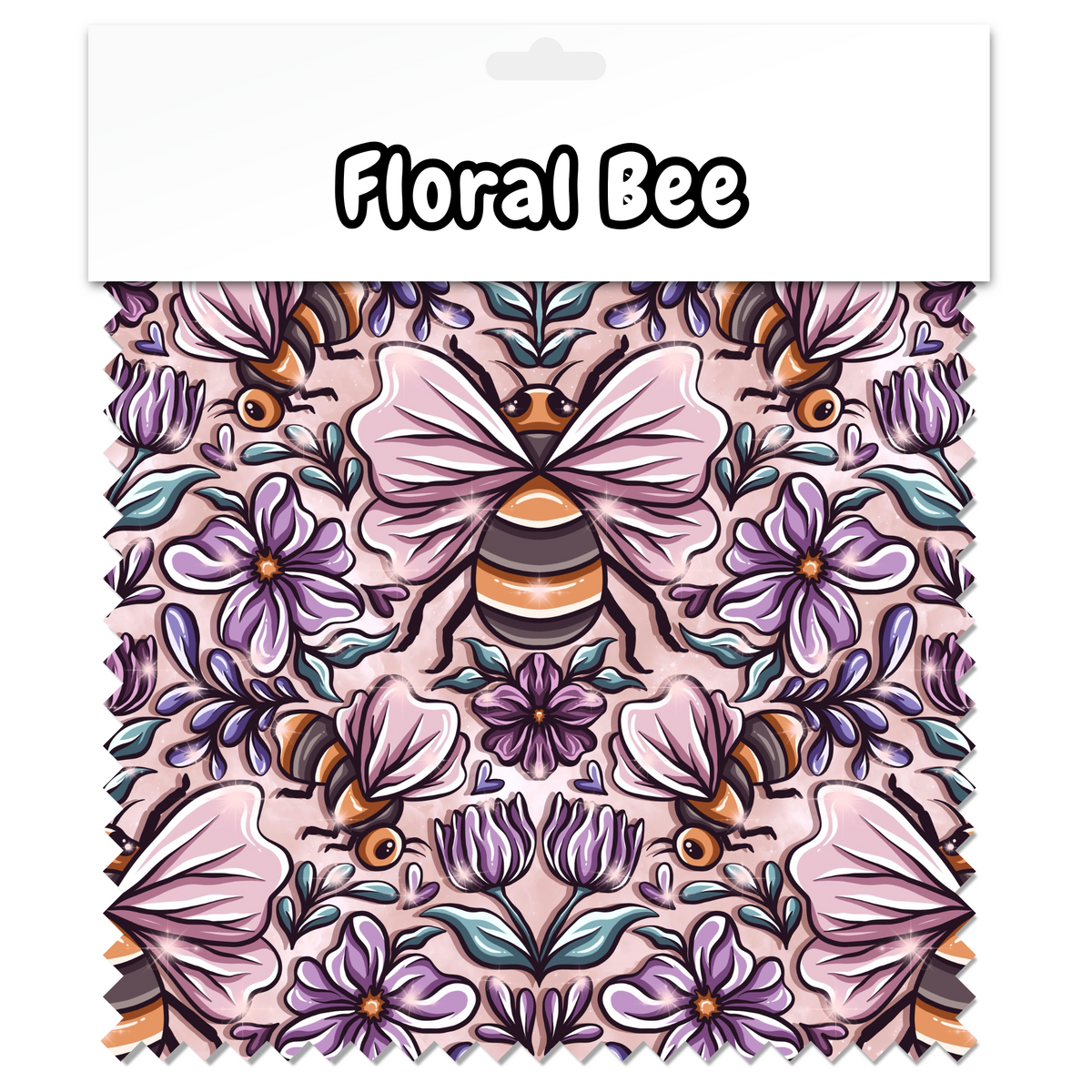 Floral Bee | Luxe Smooth Bonded Polyester Fabric – Little Stitcher Sews
