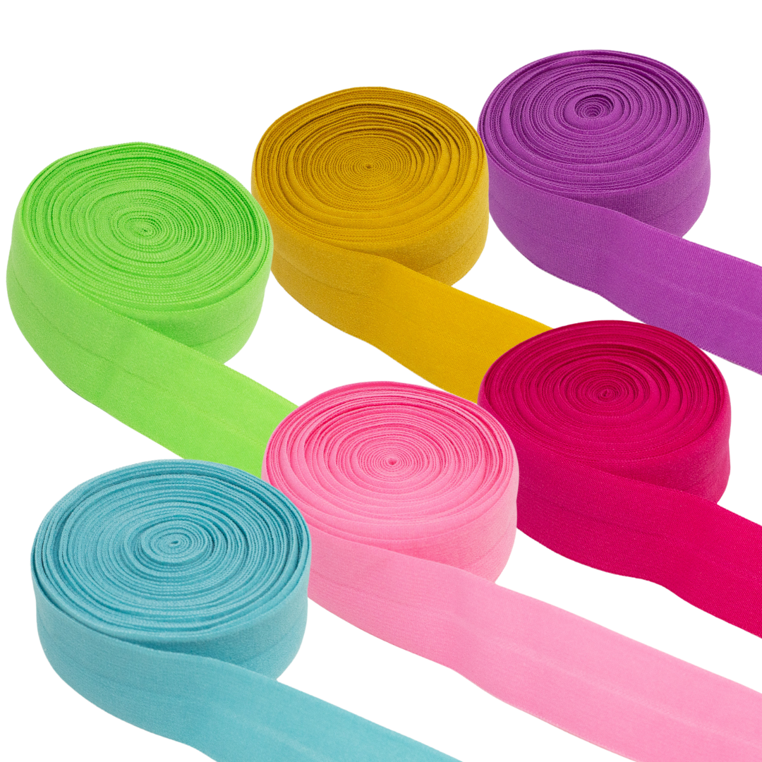 Matte 1" Fold Over Elastic (FOE) Bag Binding – Little Stitcher Sews