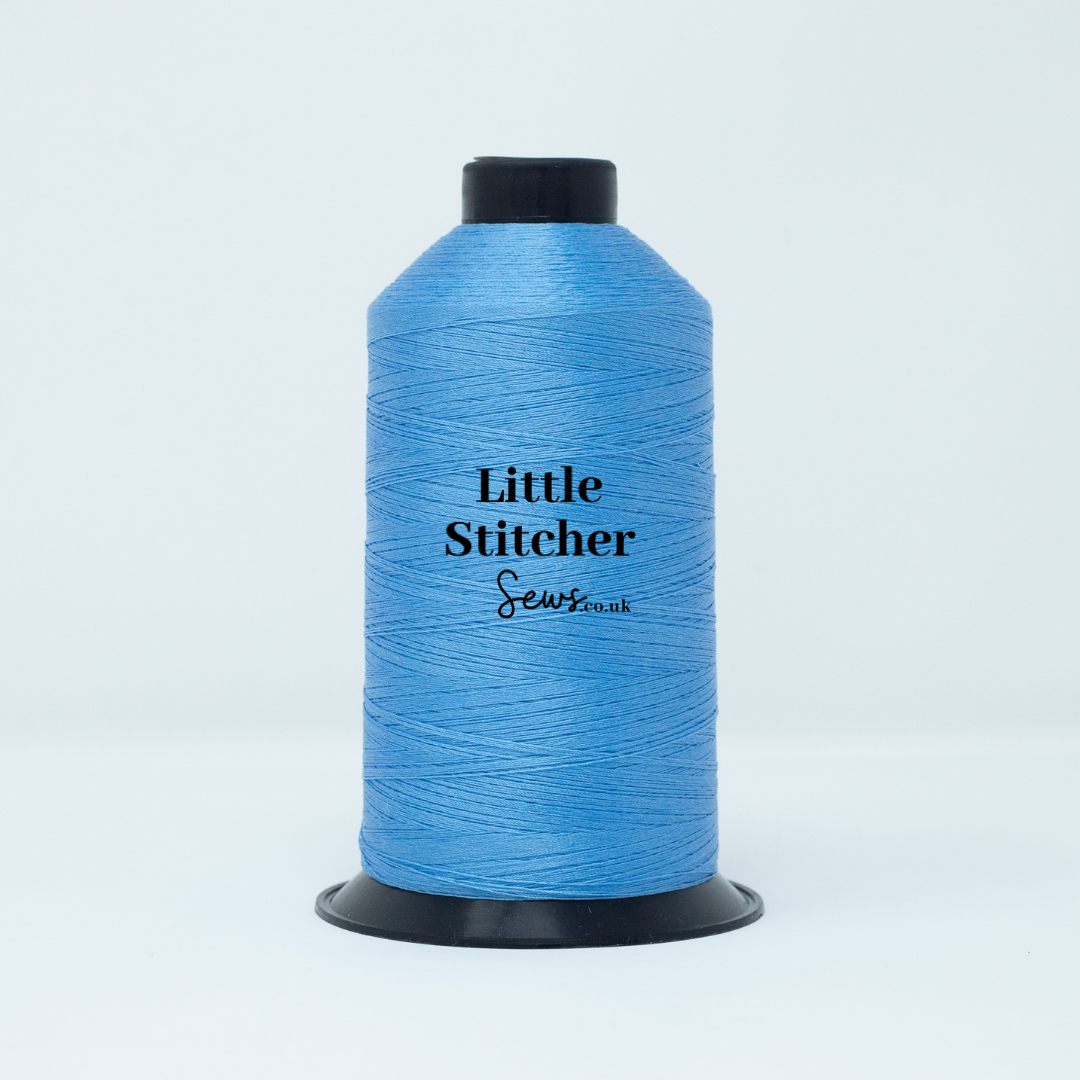 Bonded Polyester Thread | Tex 45 Sky Blue – Little Stitcher Sews