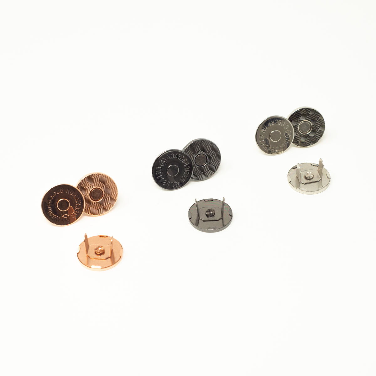 Slim Magnetic Snaps 18mm - Little Stitcher Sews
