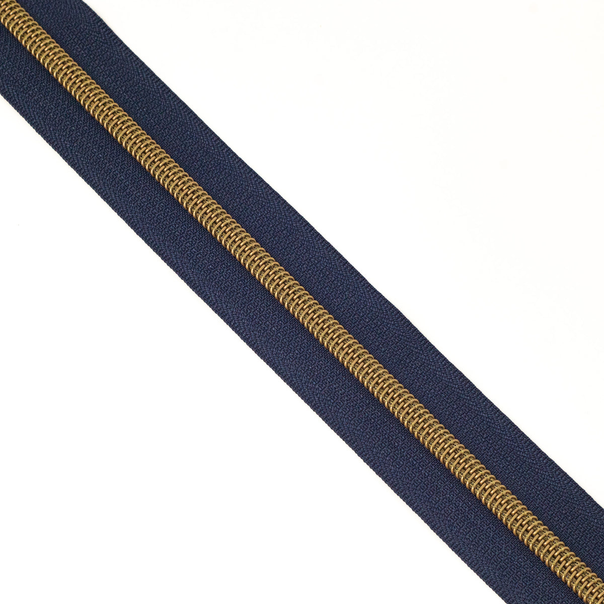 Navy #5 Brass Nylon Coil Zipper Tape | Little Stitcher Sews