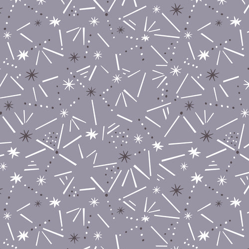 Grey Sprinkles Cotton Fabric | Ditsies – Little Stitcher Sews